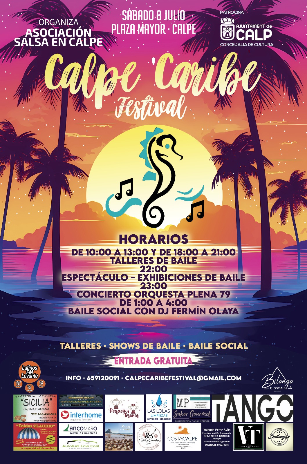 "Calpe Caribe Festival", sábado de merengue, salsa y bachata | Ràdio ...